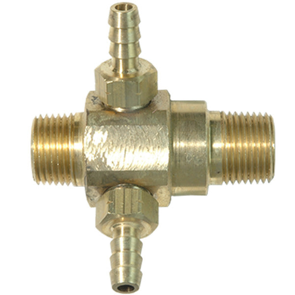 Injector, Dual Barb, 3-5 GPM 2.1MM – Pittsburgh Power Wash Supply